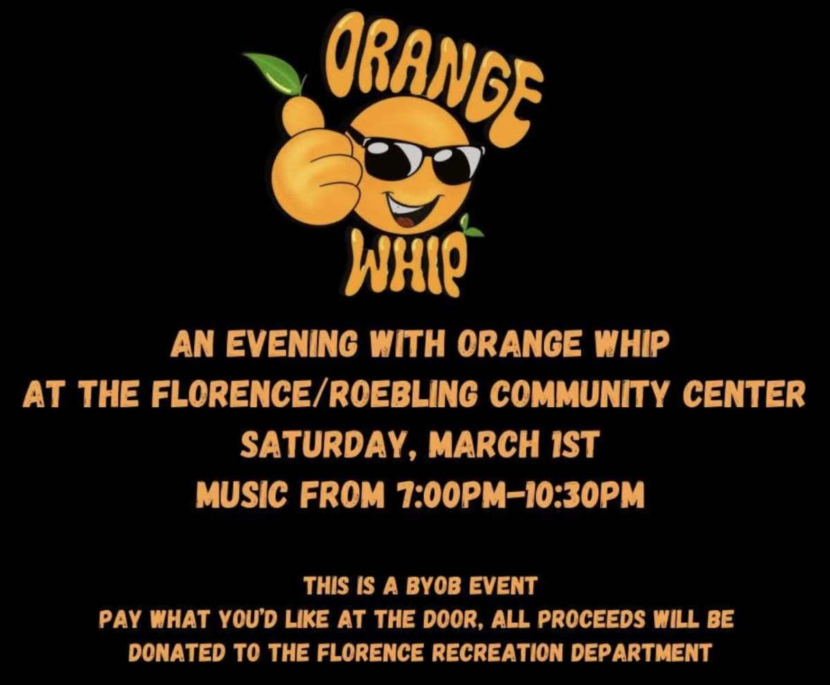 Orange Whip to play Florence Township Community Center – Saturday ...